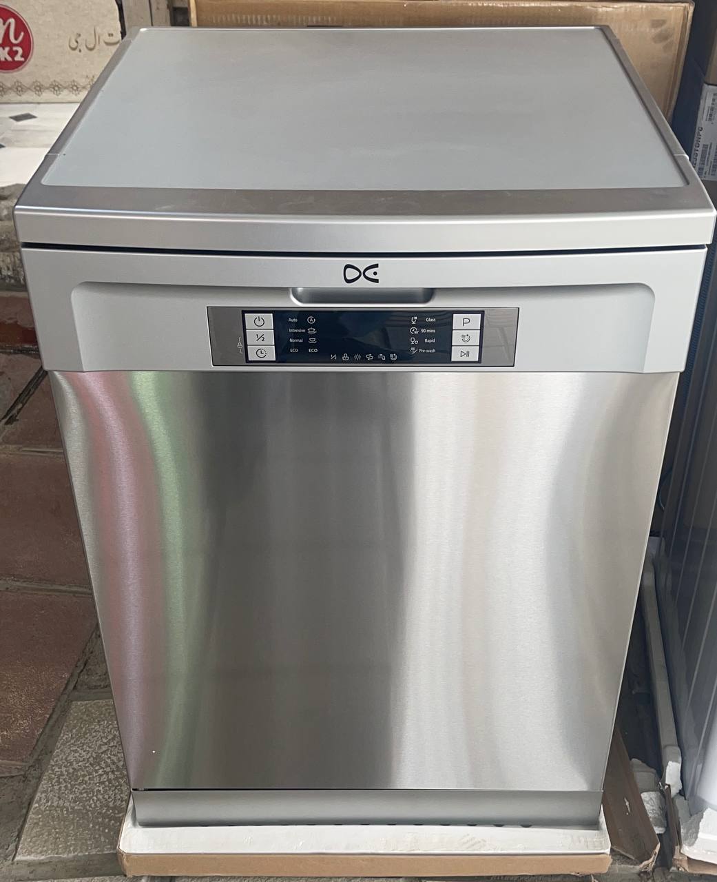 ماشین ظرفشویی دوو 14 نفره کره 1411 نقره مدل DDW-M1412S